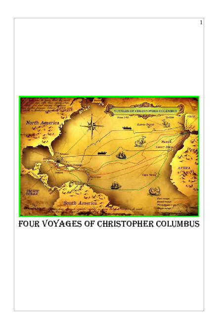 (PDF) Four Voyages of Christopher Columbus