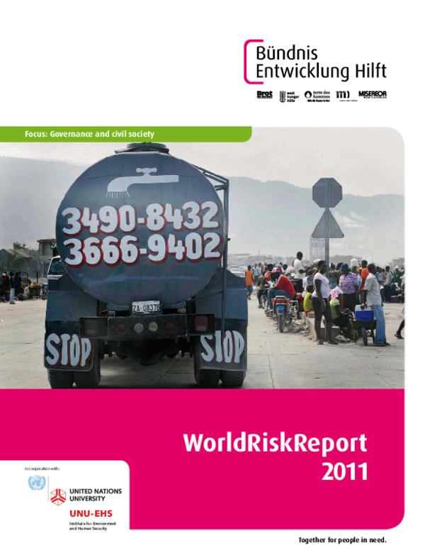 (PDF) World Risk Report 2011