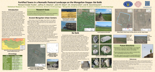 (PDF) Fortified Towns in a Nomadic Pastoral Landscape on the Mongolian ...
