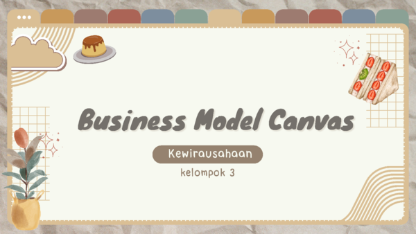 Pdf Kel 3 Analisis Business Model Canvas Sudah Revisi Haikal