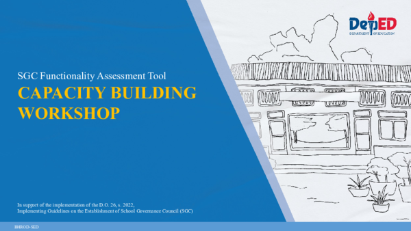 (PPT) SGC Functionality Assessment Tool Cap Build