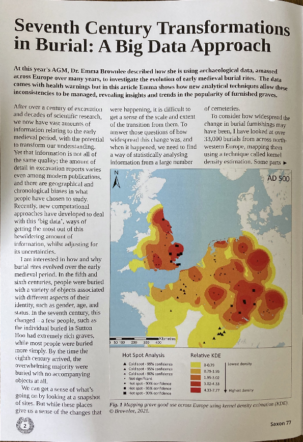 (PDF) Seventh Century Transformations in Burial: A big data approach