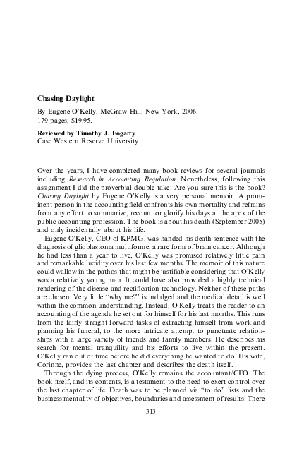 (PDF) Chasing Daylight