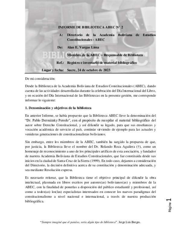 (PDF) INFORME BIBLIOTECA ABEC 2023