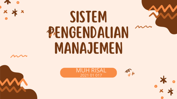 (PDF) SISTEM PENGENDALIAN MANAJEMEN