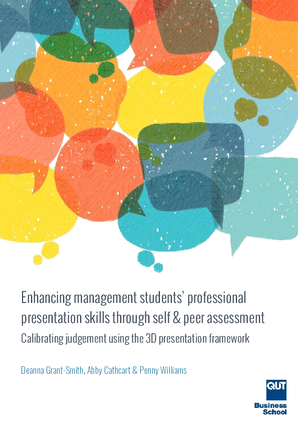 (PDF) Enhancing management students’ professional presentation skills ...