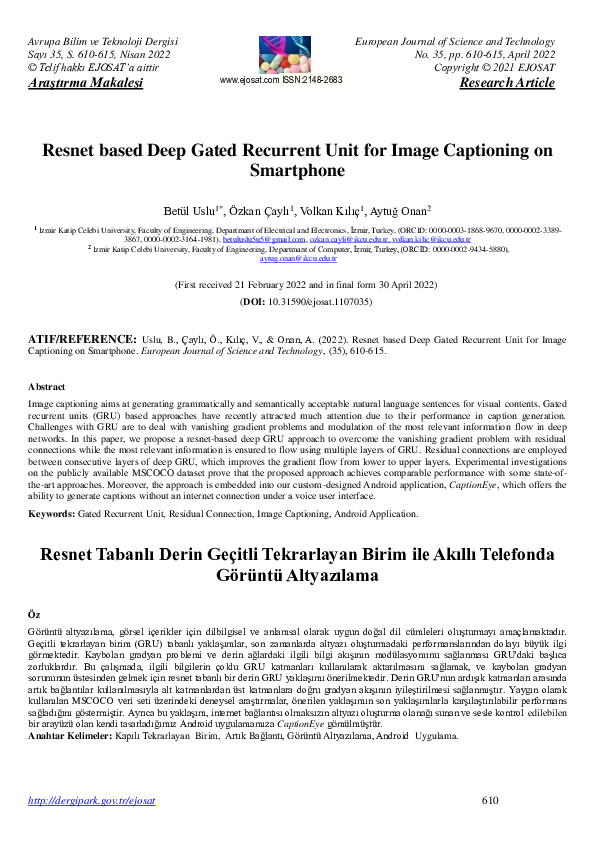 Pdf Resnet Based Deep Gated Recurrent Unit For Image Captioning On