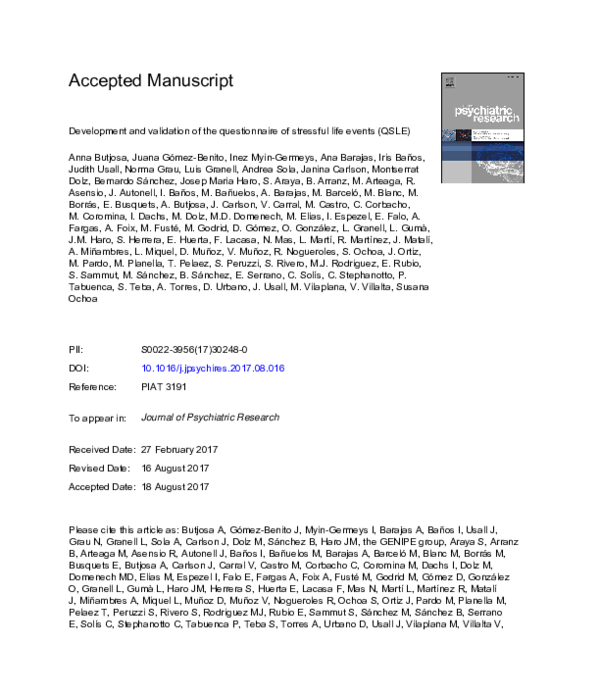 Pdf Development And Validation Of A Questionnaire On Knowledge Attitude And Perception