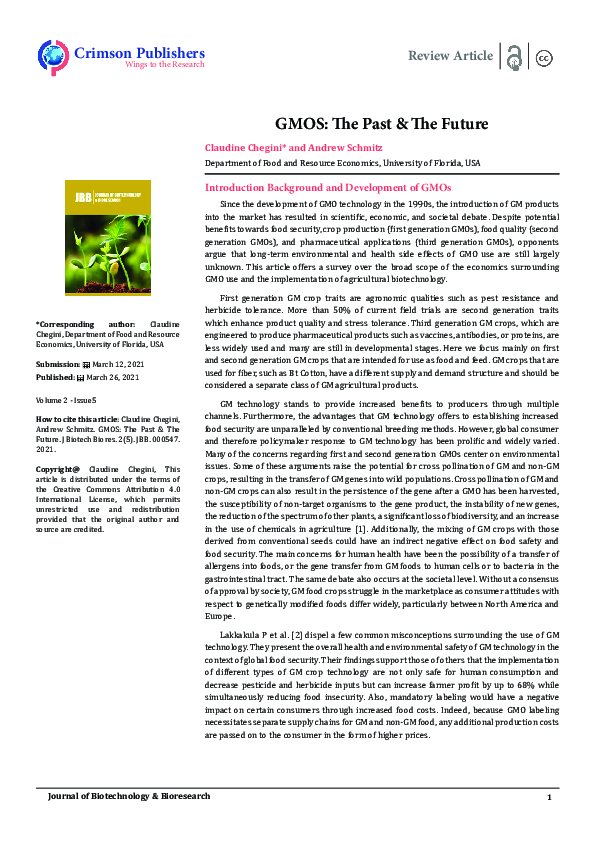 (PDF) GMOS: The Past & The Future