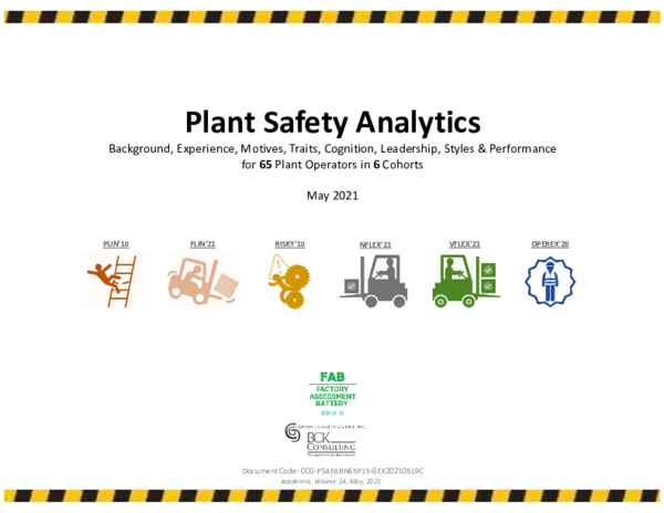 (PDF) Plant Safety Analytics