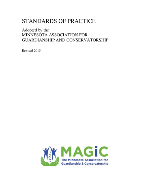 (PDF) Standards of Practice