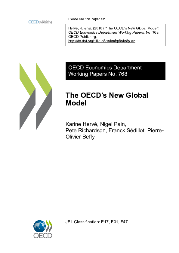 (PDF) The OECD's new global model