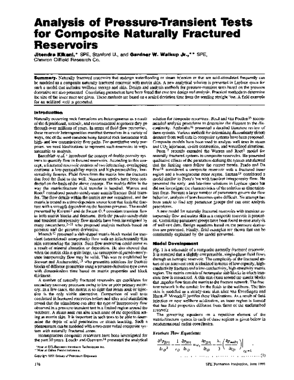 (PDF) Analysis of Pressure-Transient Tests for Composite Naturally ...