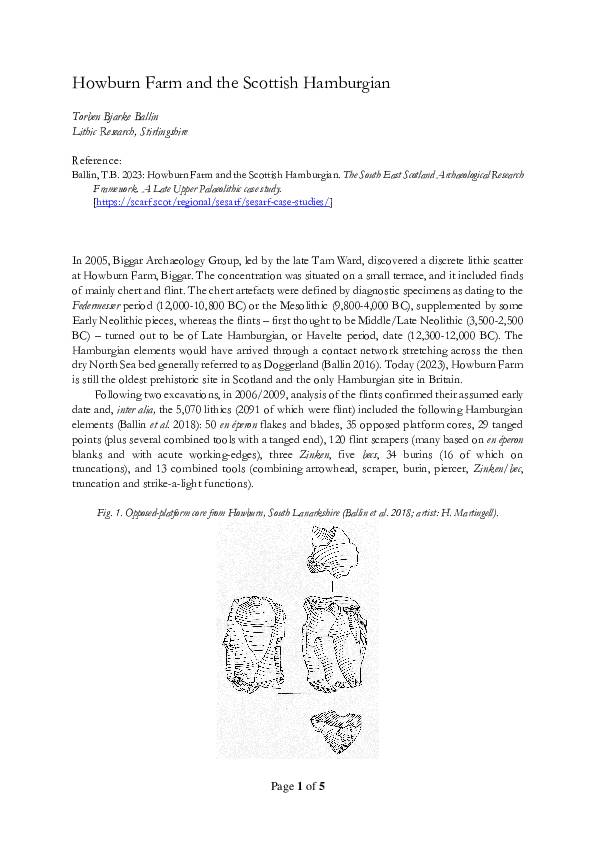 (PDF) 2023: Howburn Farm and the Scottish Hamburgian | Torben Bjarke ...