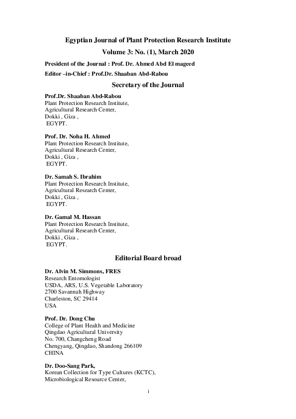 (PDF) Secretary of the Journal