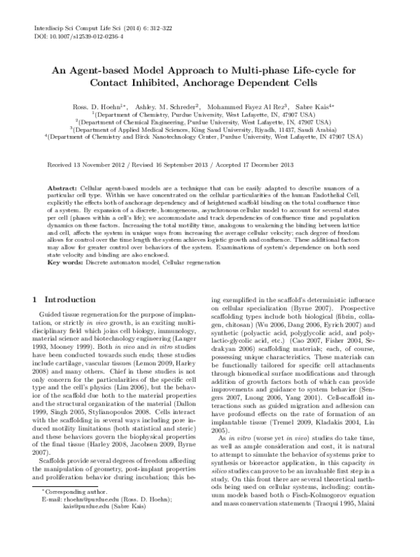 (PDF) An agent-based model approach to multi-phase life-cycle for ...