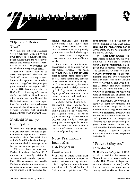 (PDF) Operation restore trust