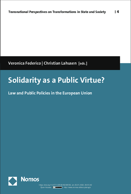 (PDF) Solidarity as a Public Virtue?