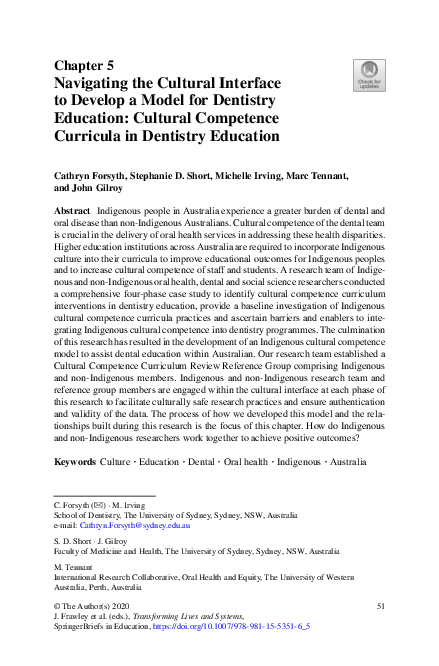 (PDF) Navigating the Cultural Interface to Develop a Model for ...