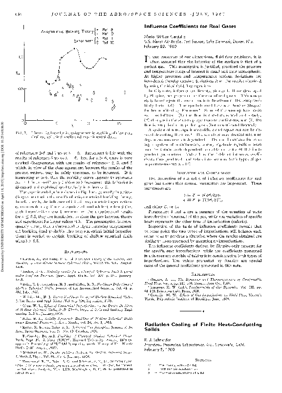 (PDF) Influence Coefficients for Real Gases | Mario Cardullo - Academia.edu