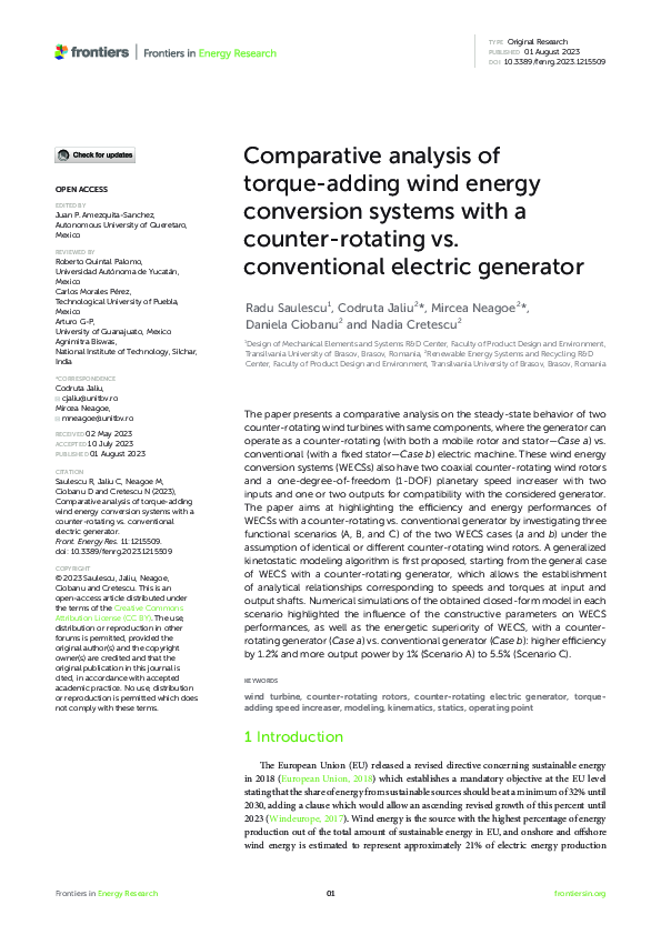(PDF) Comparative analysis of torque-adding wind energy conversion ...