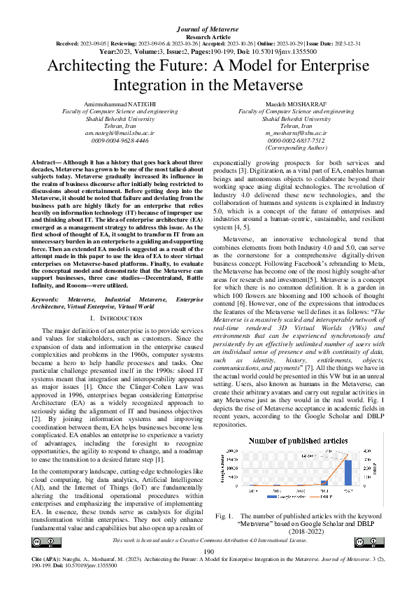 (PDF) Architecting the Future: A Model for Enterprise Integration in ...