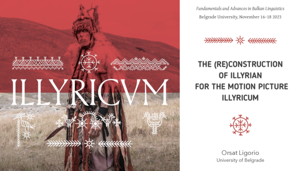 (PDF) The (Re)construction of Illyrian for the Motion Picture Illyricum