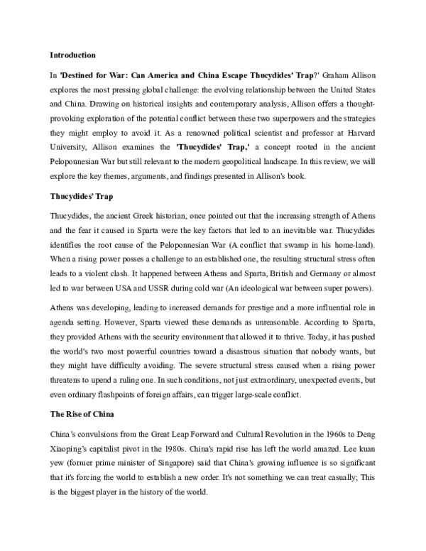 (DOC) Graham Allison