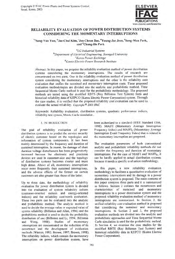 (PDF) Reliability evaluation of power distribution companies in Nigeria, leveraging ICT based ...