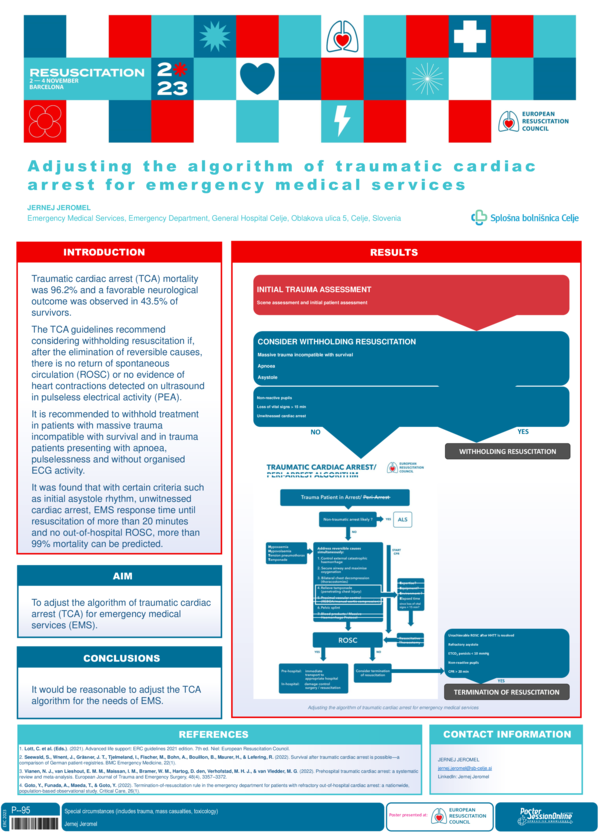 (PDF) 95 Adjusting the algorithm of traumatic cardiac arrest for ...