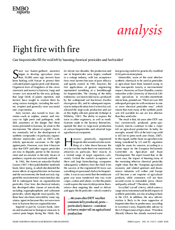 (PDF) Fight fire with fire