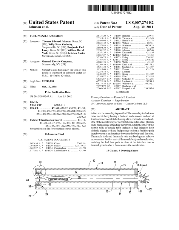 (PDF) Fuel nozzle assembly