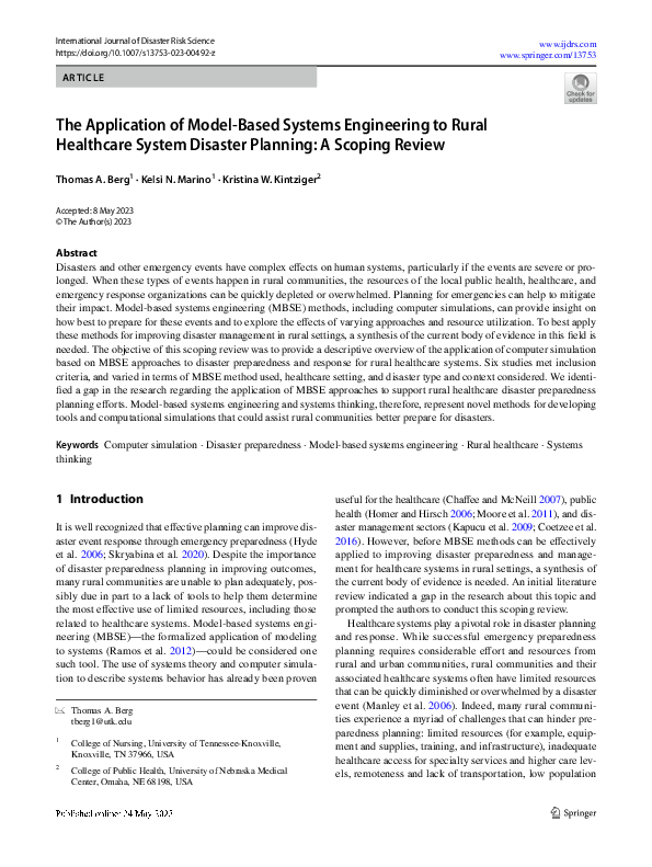 (PDF) Application of model-based systems engineering on a university ...