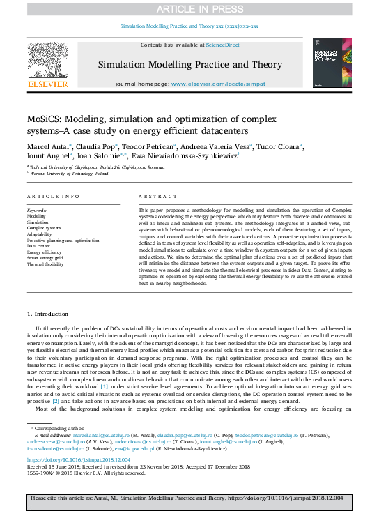 (PDF) MoSiCS: Modeling, simulation and optimization of complex systems ...