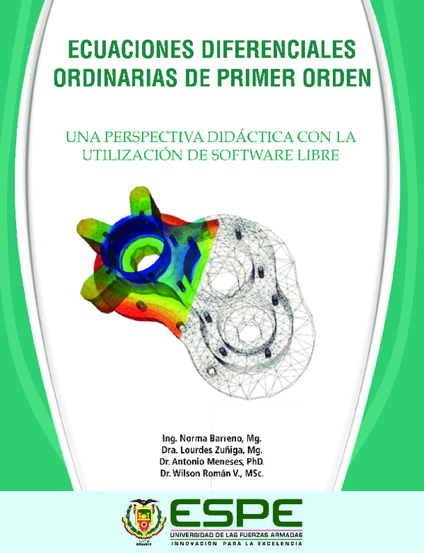 (PDF) Ecuaciones Diferenciales Ordinarias de Primer Orden