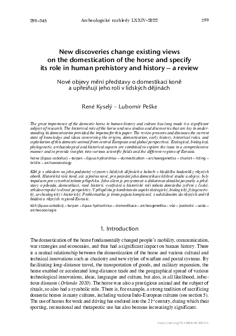 (PDF) New discoveries change existing views on the domestication of the ...
