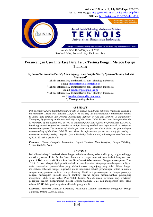 (PDF) Perancangan User Interface Pura Teluk Terima Dengan Metode Design ...