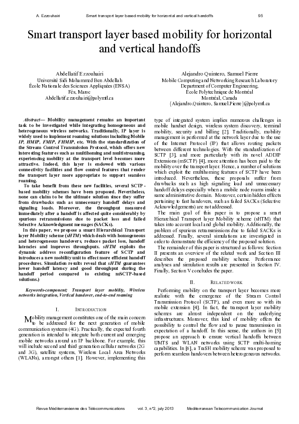 (PDF) Smart transport layer based mobility for horizontal and vertical ...