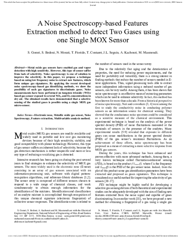 (PDF) A Noise Spectroscopy-Based Features Extraction Method to Detect Two Gases Using One Single ...