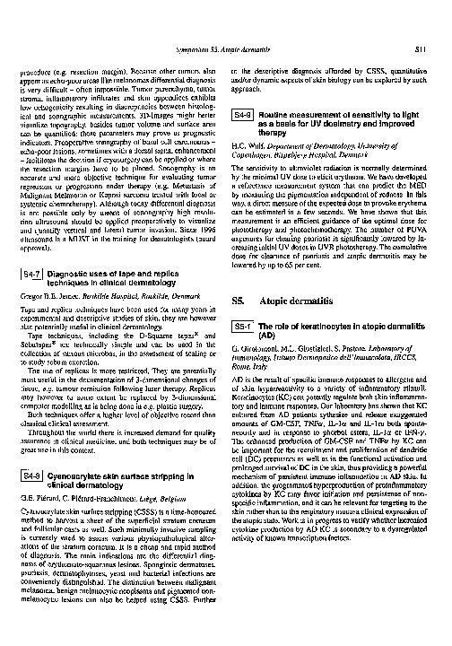 (PDF) Diagnostic uses of tape and replica techniques in clinical ...