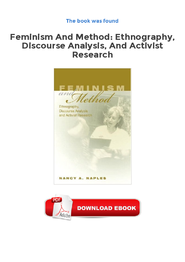 (PDF) Feminism and Method