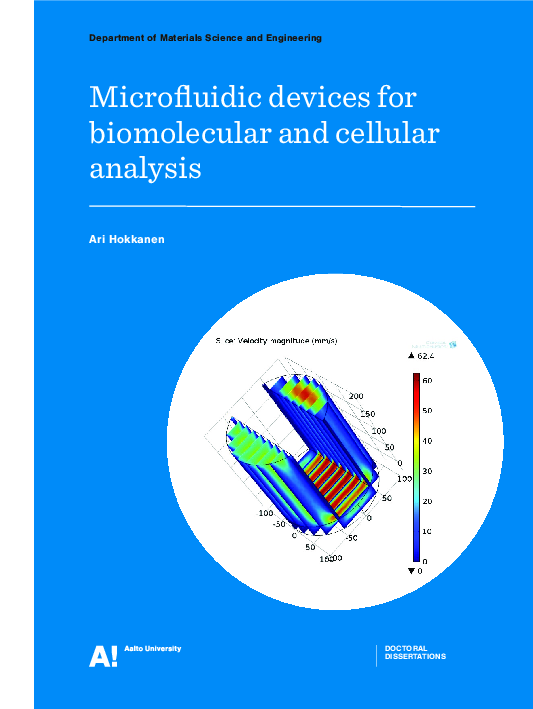 (PDF) Microfluidic devices for biomolecular and cellular analysis