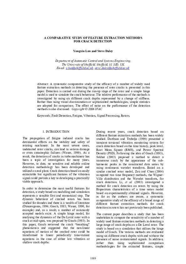 (PDF) A comparative study of feature extraction methods in defect classification of mangoes ...