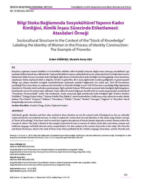 (PDF) Sociocultural Structure in the Context of the “Stock of Knowledge ...