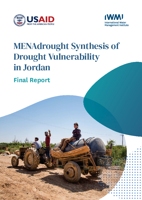 (PDF) MENAdrought synthesis of drought vulnerability in Jordan: final ...