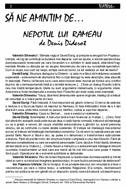 (PDF) Nepotul lui Rameau