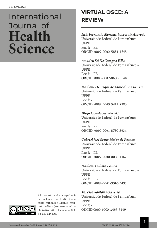 (PDF) VIRTUAL OSCE: A REVIEW (Atena Editora)