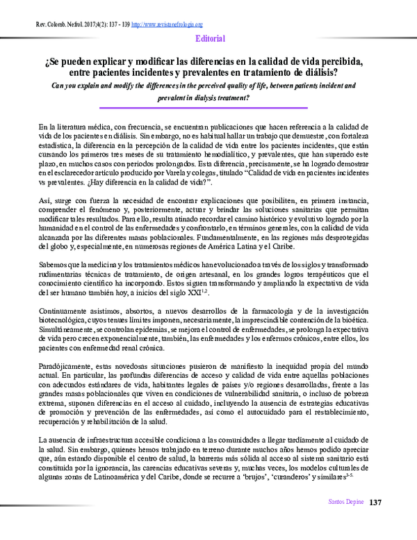 (PDF) ¿Se pueden explicar y modificar las diferencias en la calidad de ...