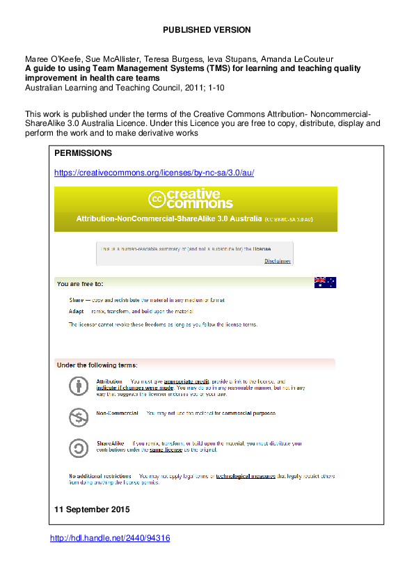 (PDF) A guide to using Team Management Systems (TMS) for learning and ...