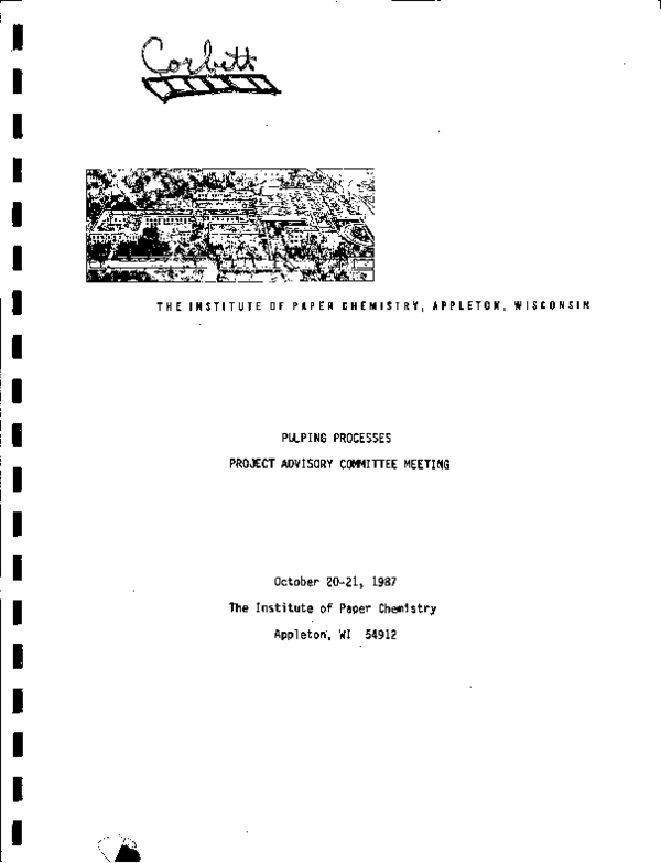 (PDF) PAC report (Pulping Processes) October 1987